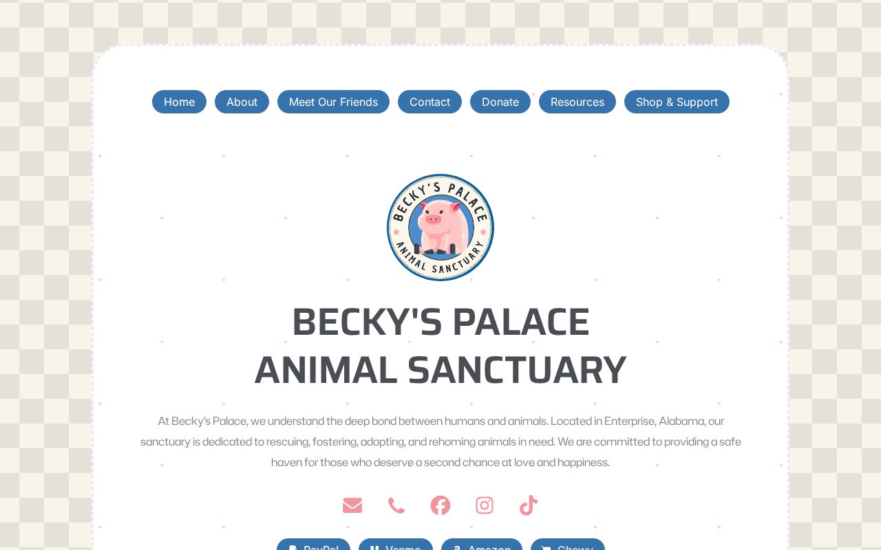 Becky's Palace Animal Sanctuary